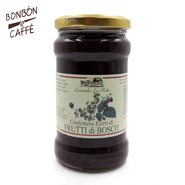 Confettura extra FRUTTI DI BOSCO 350 g - Bon Bon e Caffè